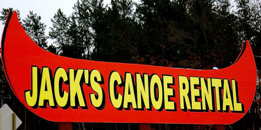Location/Hours - Jack's Canoe Rental